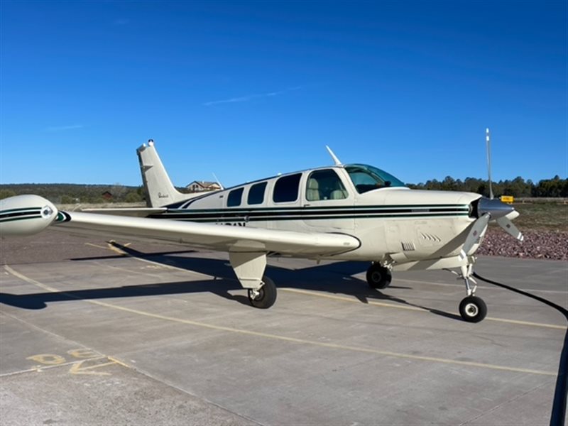 1975 Beechcraft Bonanza A36 Turbo Normalised | Aircraft Listing | Plane ...